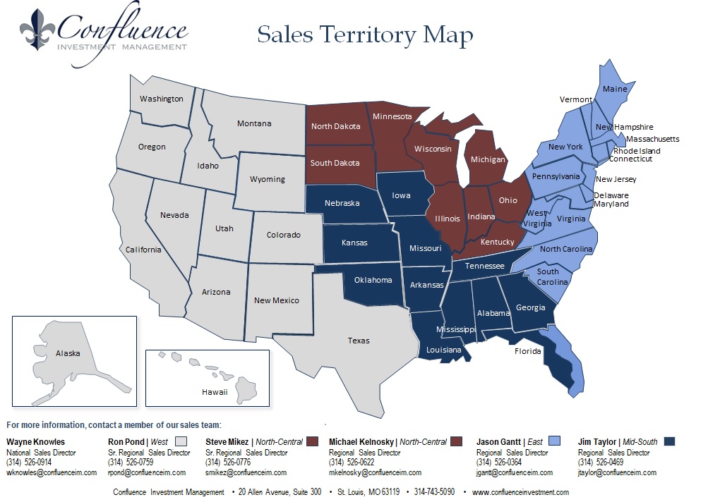 CIM_Sales_Territory_Map_12-31-20 - Confluence Investment Management